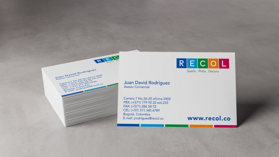 Recol - Constructor de Marcas - Brand Builder